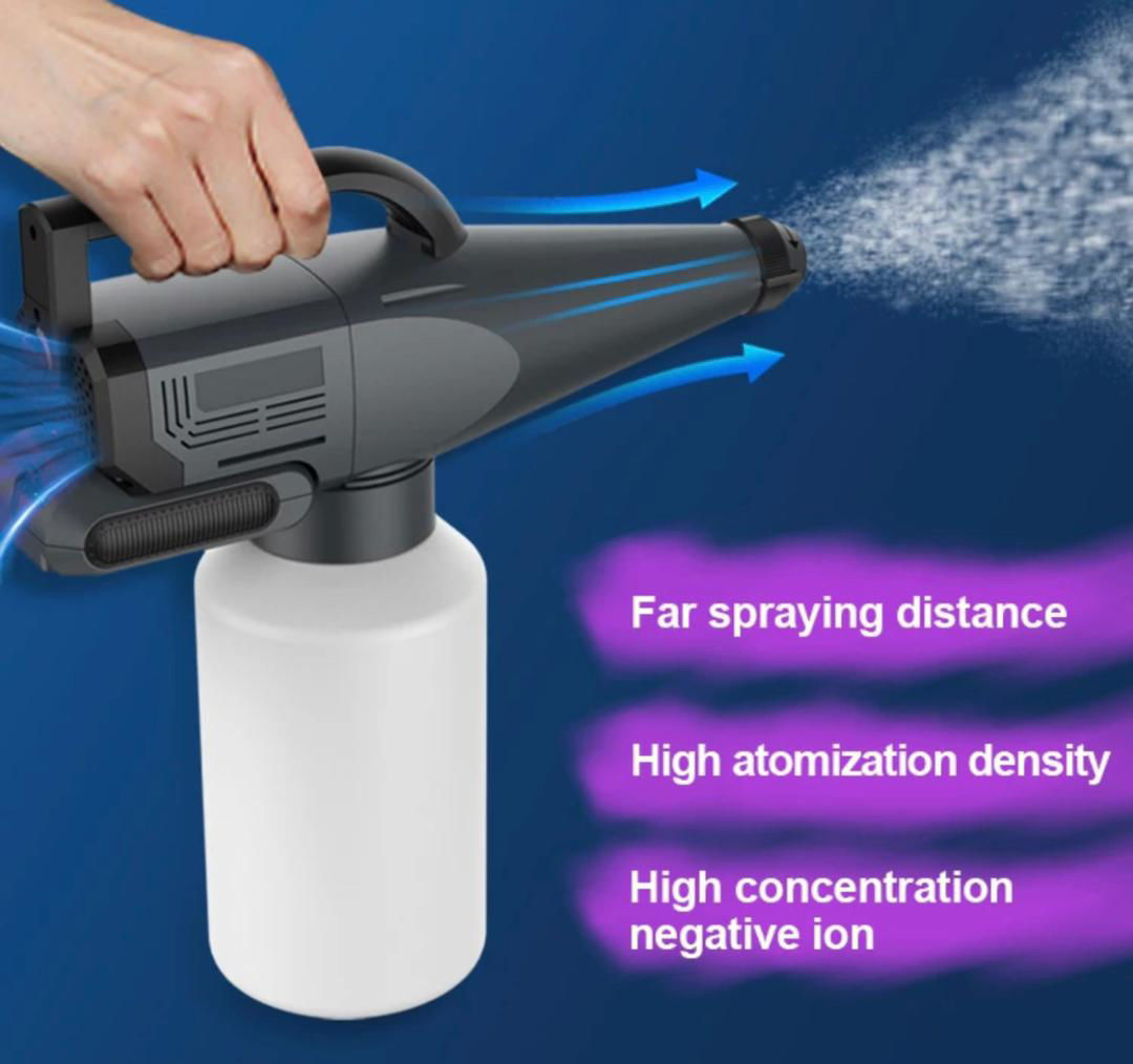 Ren Ecosystem. DIY Disinfection Portable Electrostatic Mist Sprayer
