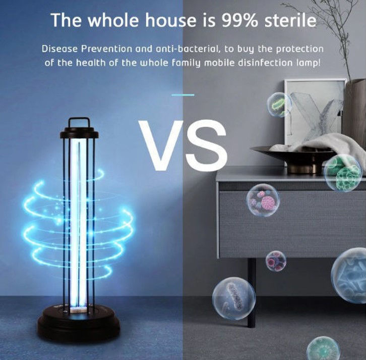 Ren Ecosystem. Disinfection Ultraviolet Germicidal Lamp