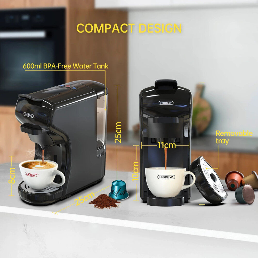Ren Ecosystem. Hibrew 4in1 Multiple Capsule Coffee Machines 19 Bar Hot ...